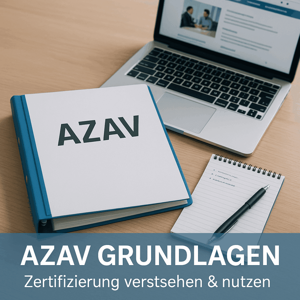 AZAV Grundlagen – Kompaktes Fachwissen für Bildungsträger